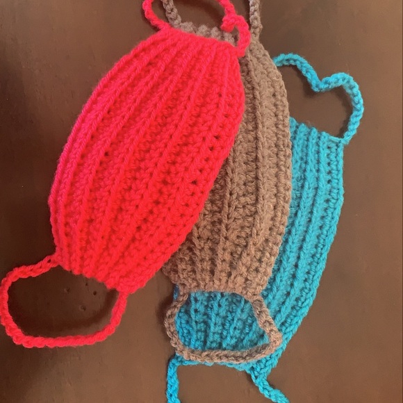 Accessories | Crochet Face Mask | Poshmark